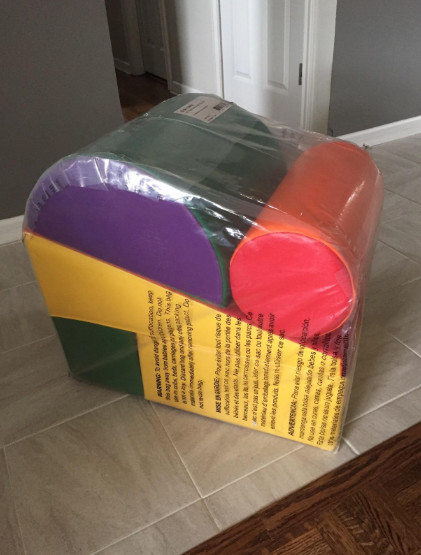 Gymnastics Training Equipment boulder Back Shape Handspring Mats Can Be ...